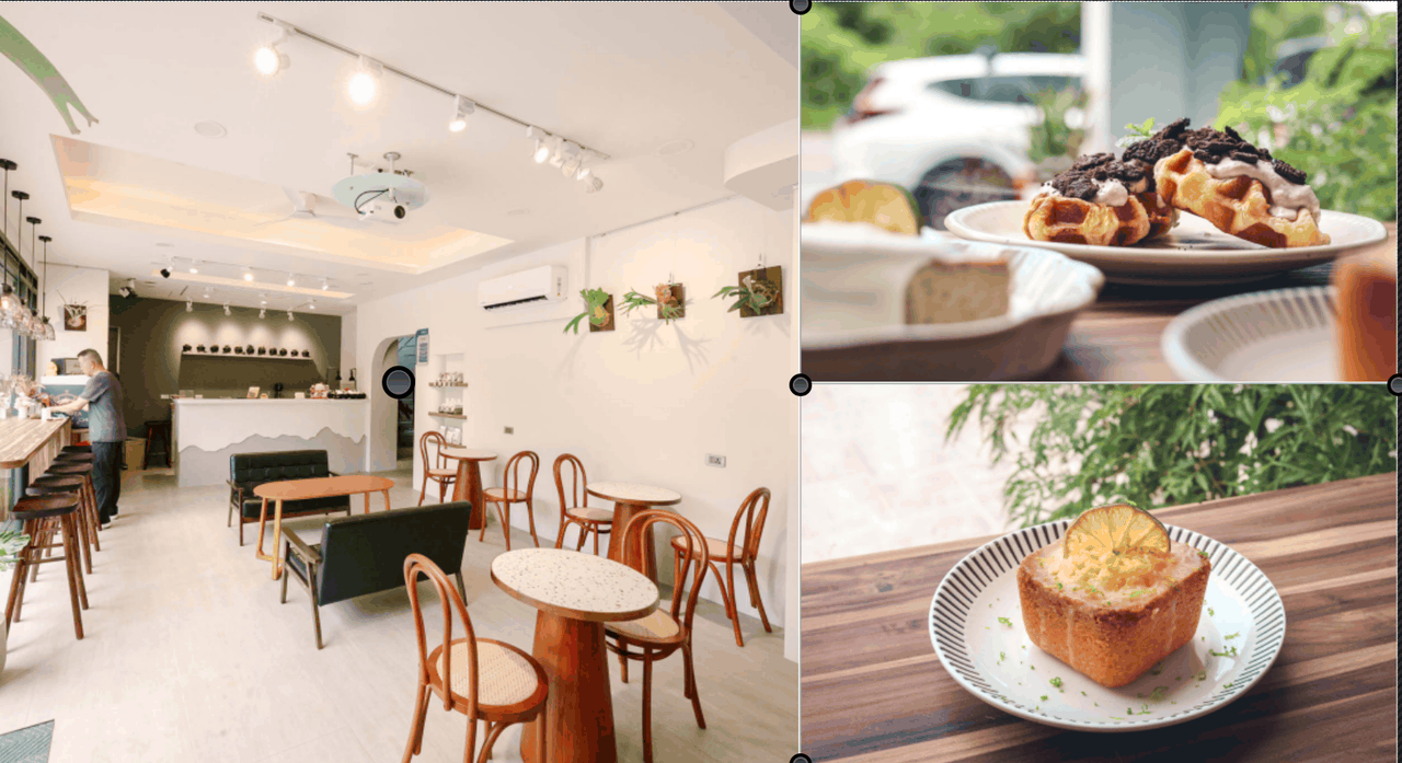 日月潭美食。HIPPO CAFE｜全新開幕韓風質感咖啡廳，純白建築裡享用可頌鬆餅，還有超多美味甜點飲品選擇 - 黑皮的旅遊筆記